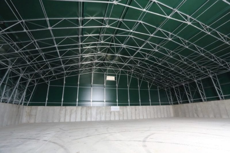 Dry Bulk Storage Shelters - Toro Shelters