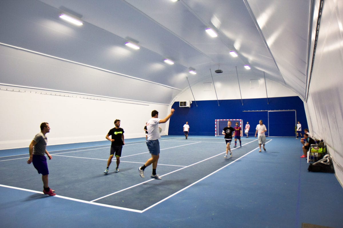Sports Hall Shelters - Toro Shelters